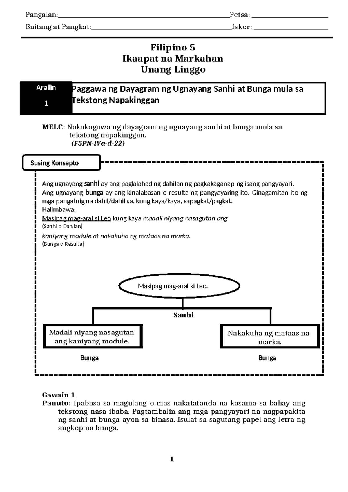 A8ea14409 d0665c79f9fc474d440d781 - Susing Konsepto Ang ugnayang sanhi ay ang paglalahad ng ...