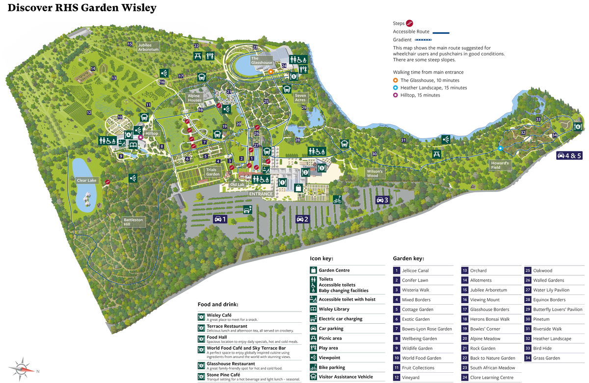 RHS Garden Wisley map - Law - Studocu