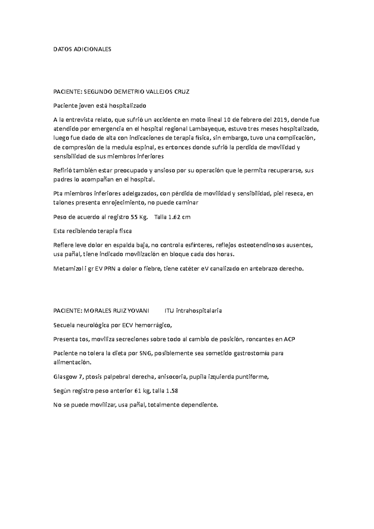 Datos Adicionales - Por otro lado, la mortalidad es un indicador más ...