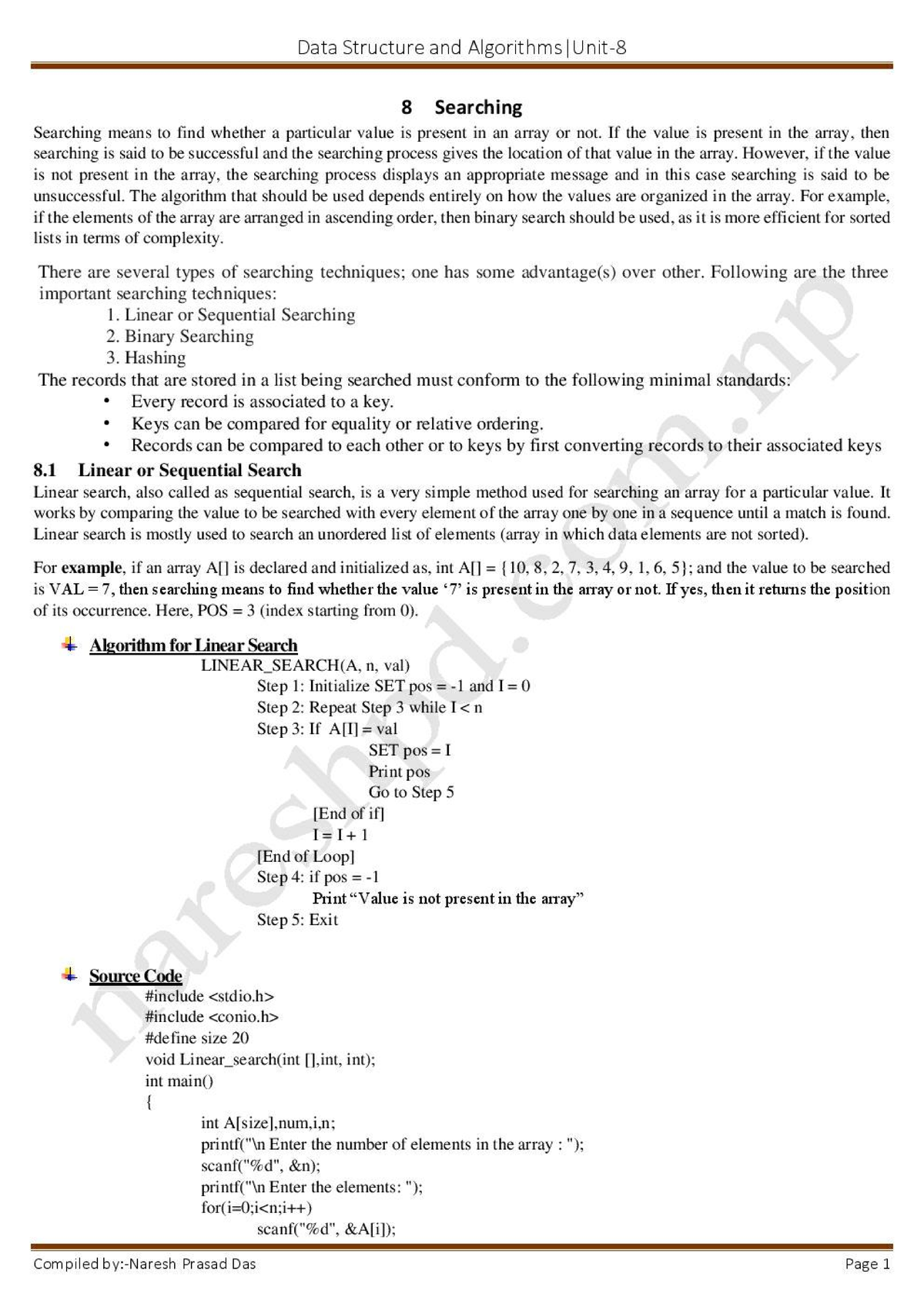 DSA Unit 8 - DSA Unit 8 - Engineering Graphics - Studocu