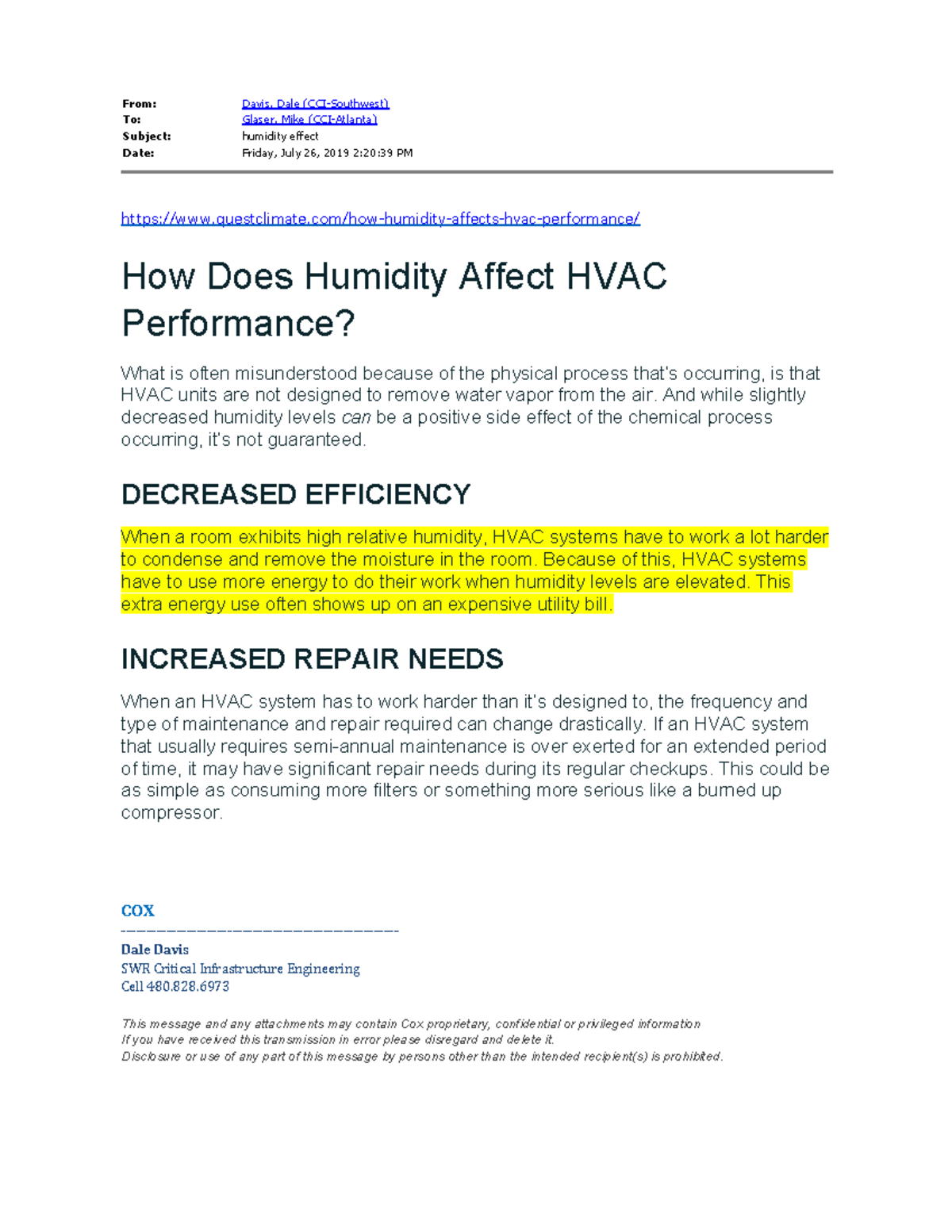 Humidity effect - And while slightly decreased humidity levels can be a ...