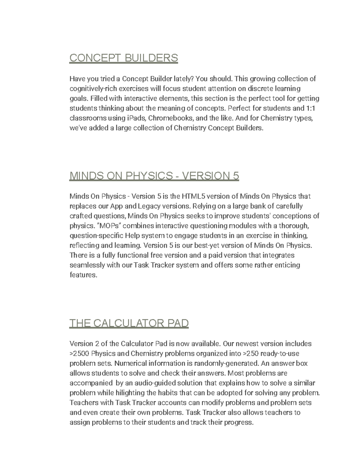 Untitled document - Notes for Physics - CONCEPT BUILDERS Have you tried ...