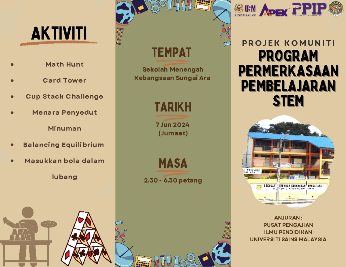 Brochure PGA103 - PROGRAMPROGRAM PERMERKASAAN PERMERKASAAN PEMBELAJARAN PEMBELAJARAN STEM STEM ...