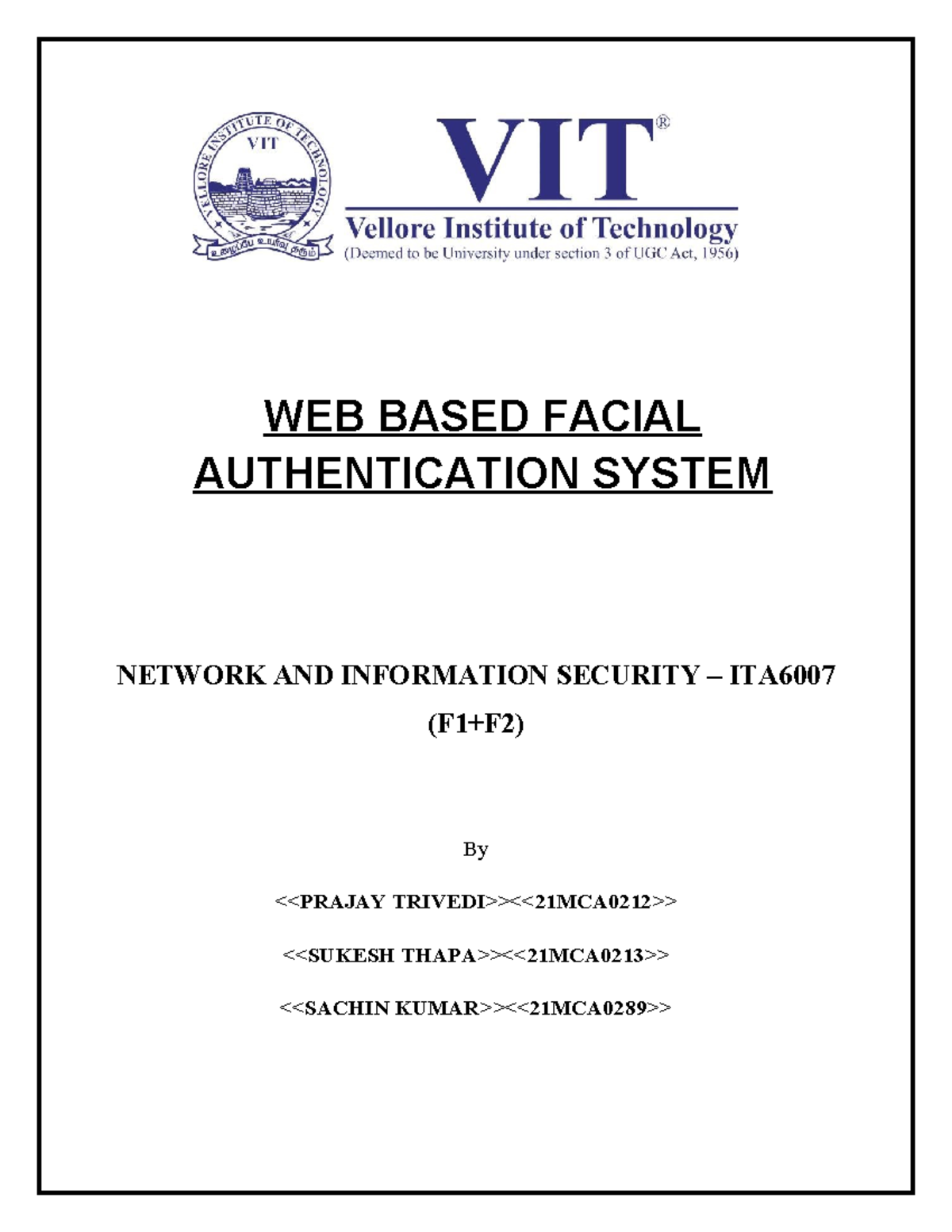 NIS review - This is a project document. - NETWORK AND INFORMATION ...