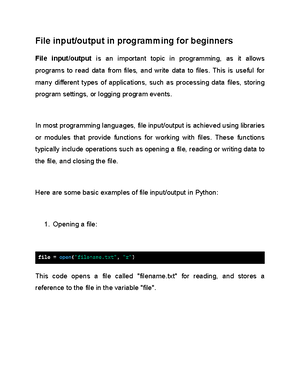 Career opportunities in programming - Career opportunities in ...