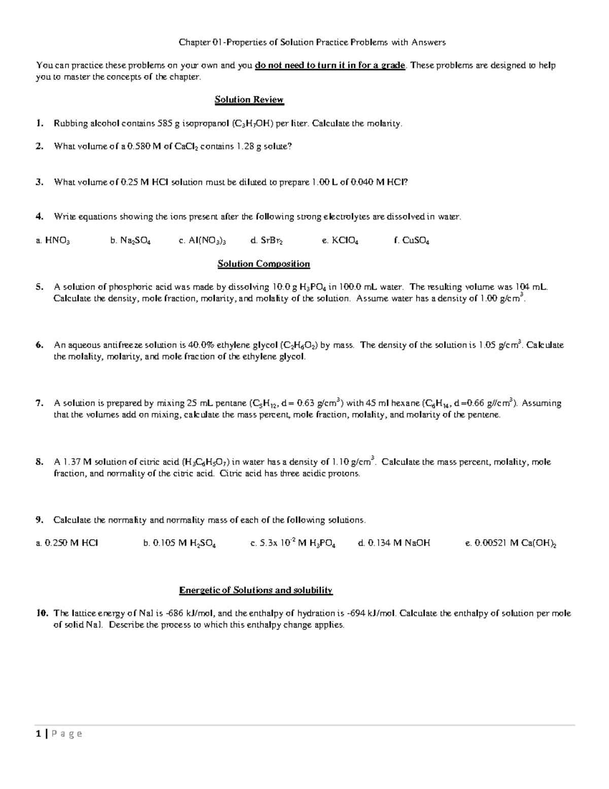 Chapter 01- Extra Practice Problems with Answer Online - Chapter 01 ...