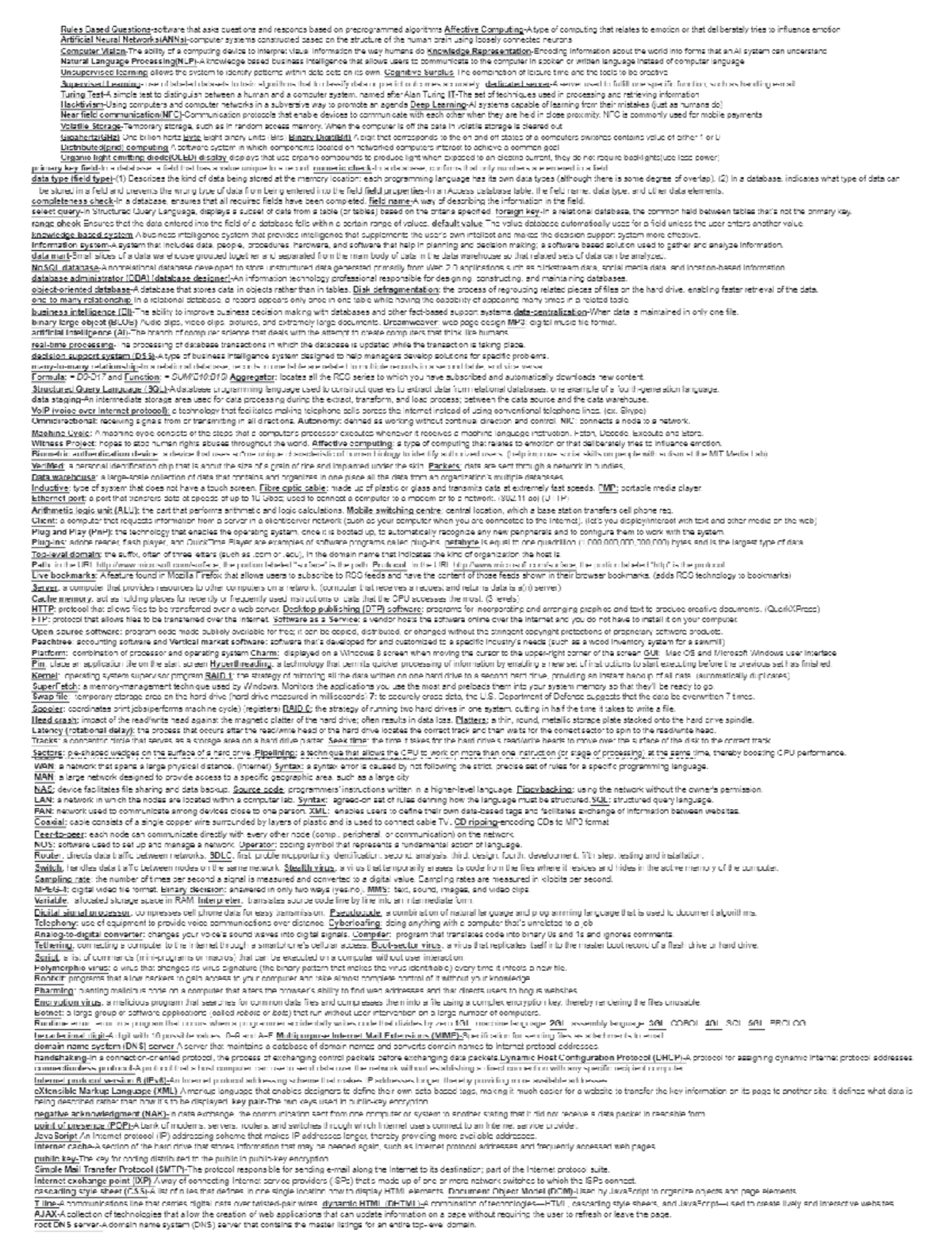 Cheat sheet[ 32] - Studocu