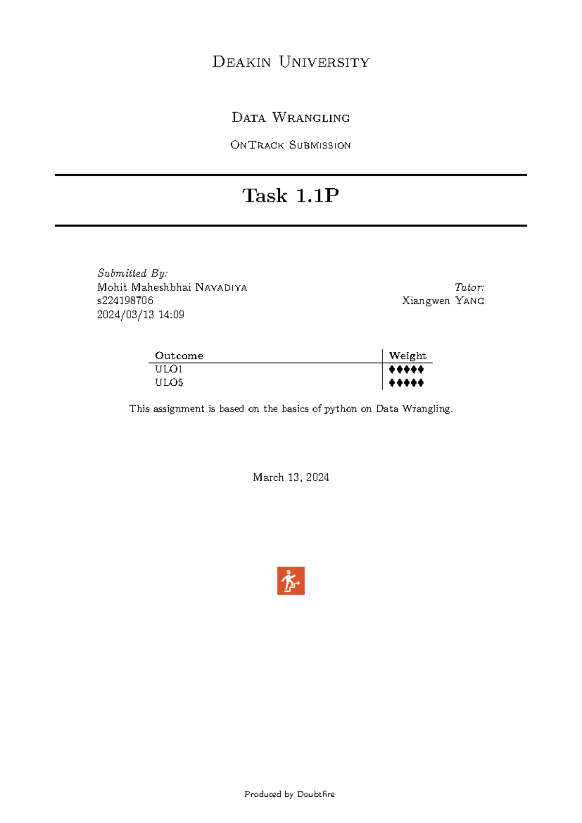 1.1P - This is the task - Deakin University Data Wrangling OnTrack Submission Task 1 Submitted ...