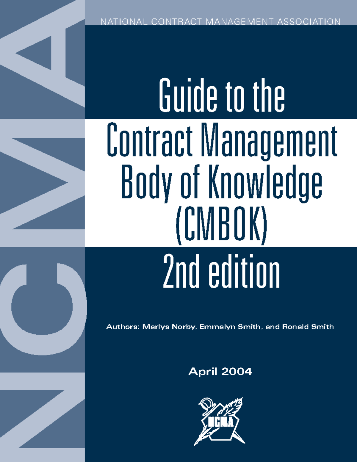 Contract Management Body of Knowledge - National Contract ...