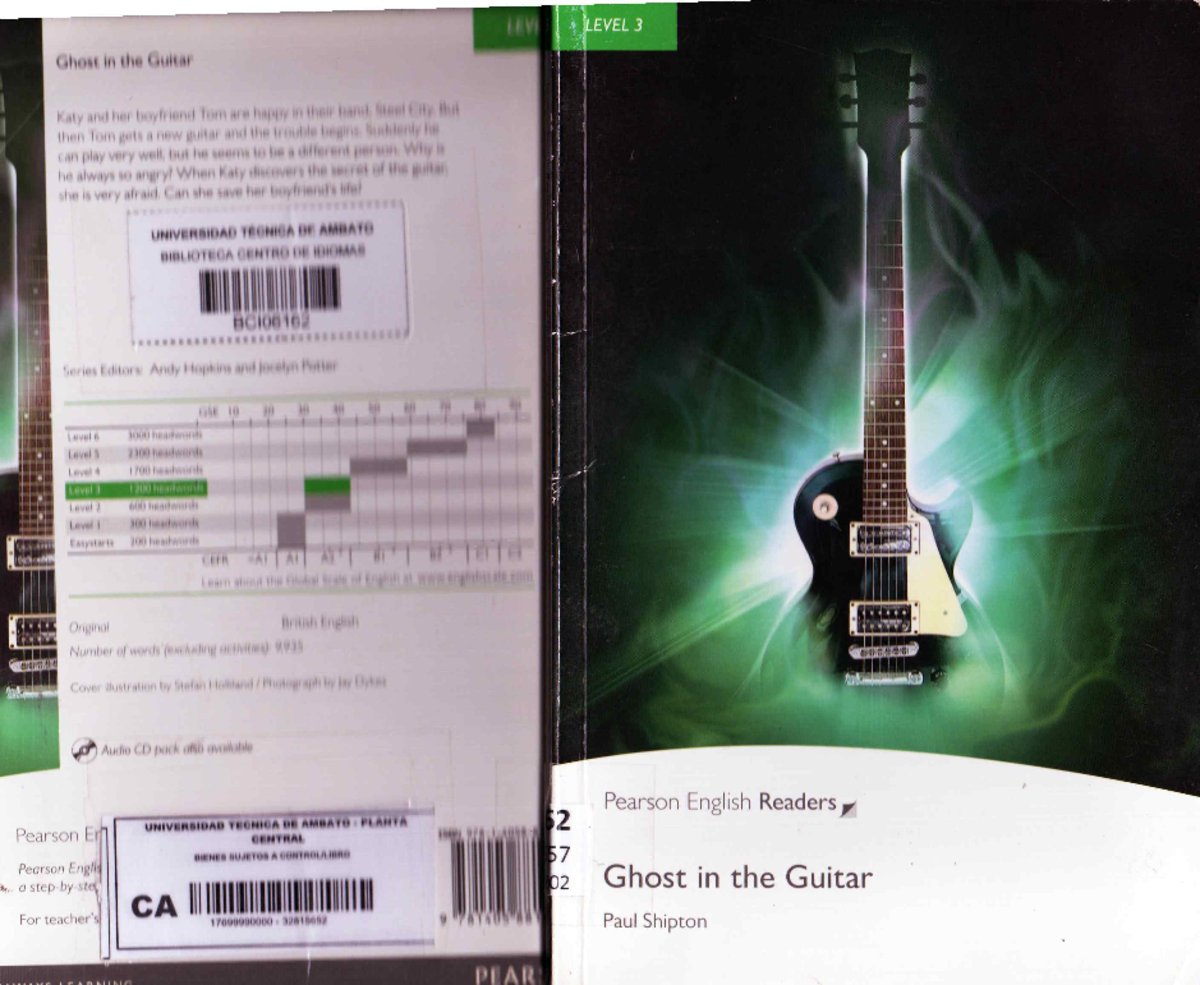 THE Ghost IN THE Guitar - Libro en inglés - LEVEL 3 Ghost in the Guitar ...