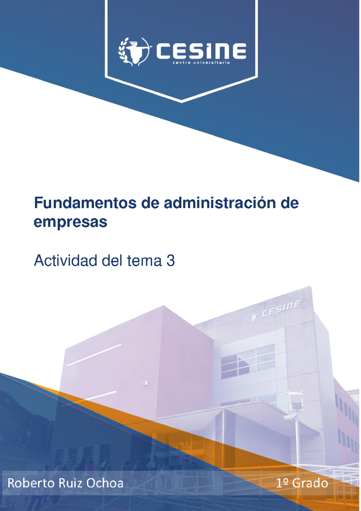 Fundamentos t3 - Warning: TT: more functions defined than expected Fundamentos de administración ...