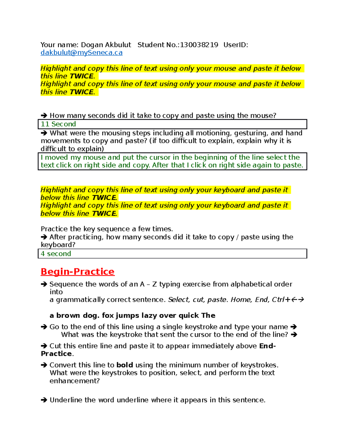 Activity week 4 CP4P W2 - Your name: Dogan Akbulut Student No ...