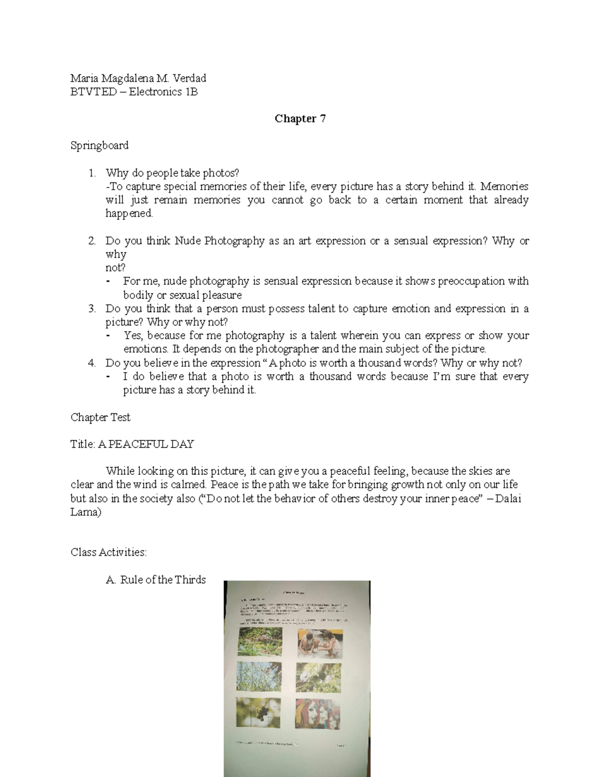 Chapter 789 ans 2 - Very good - Maria Magdalena M. Verdad BTVTED ...