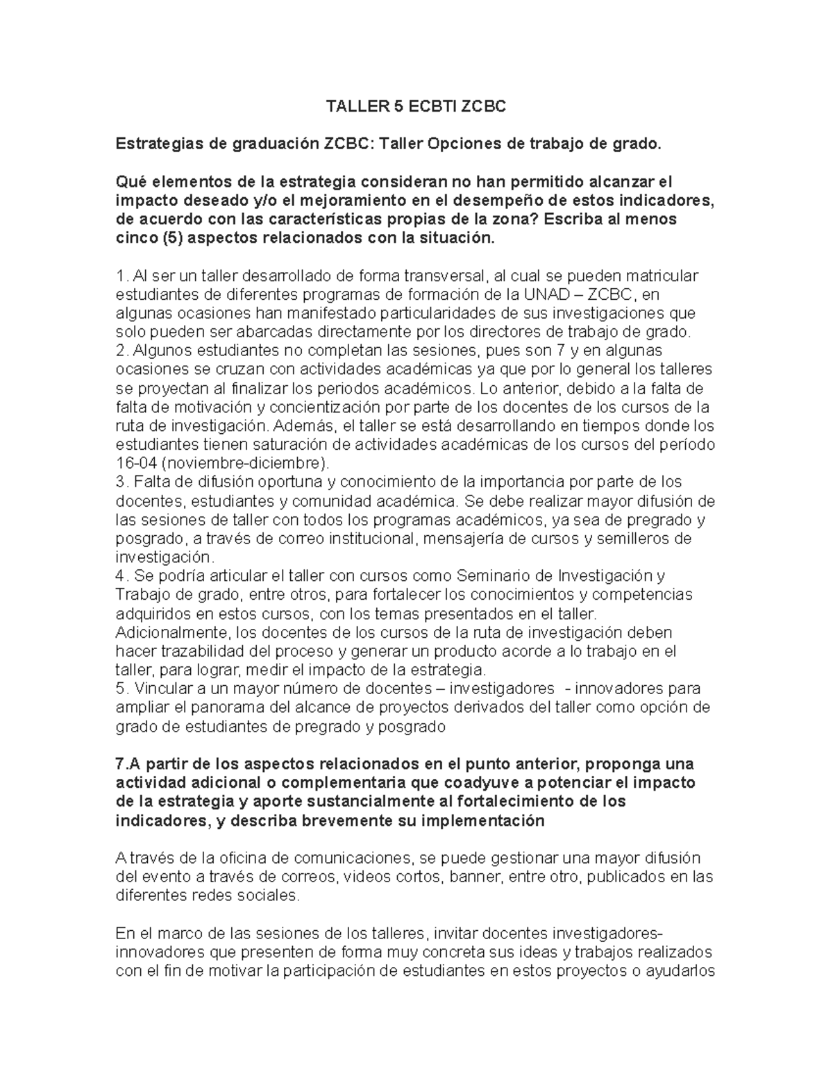 T5 Consolidado Ecbti ZCBC - TALLER 5 ECBTI ZCBC Estrategias de ...