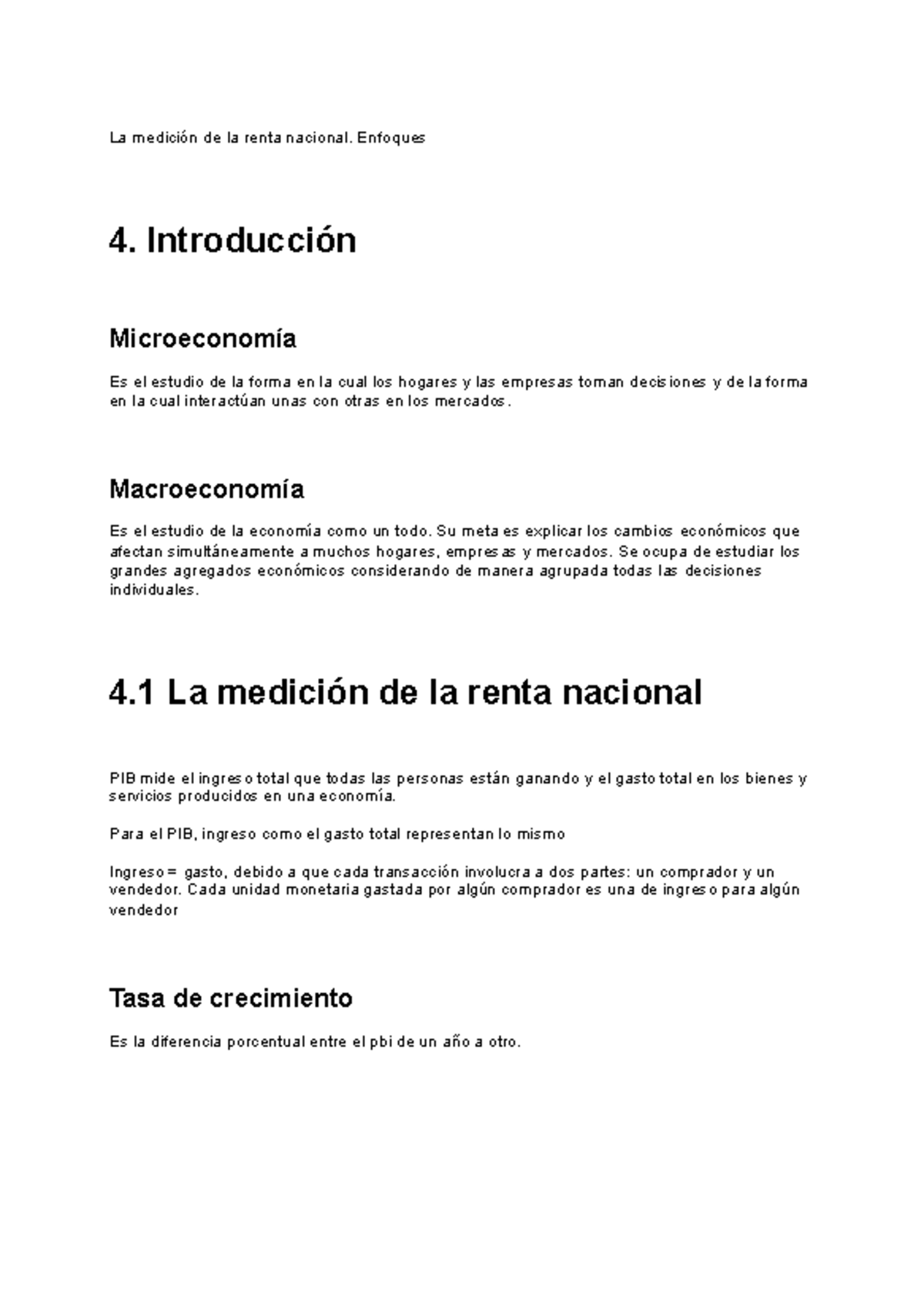 Principios de Economía - M3 - M4 - La medición de la renta nacional ...