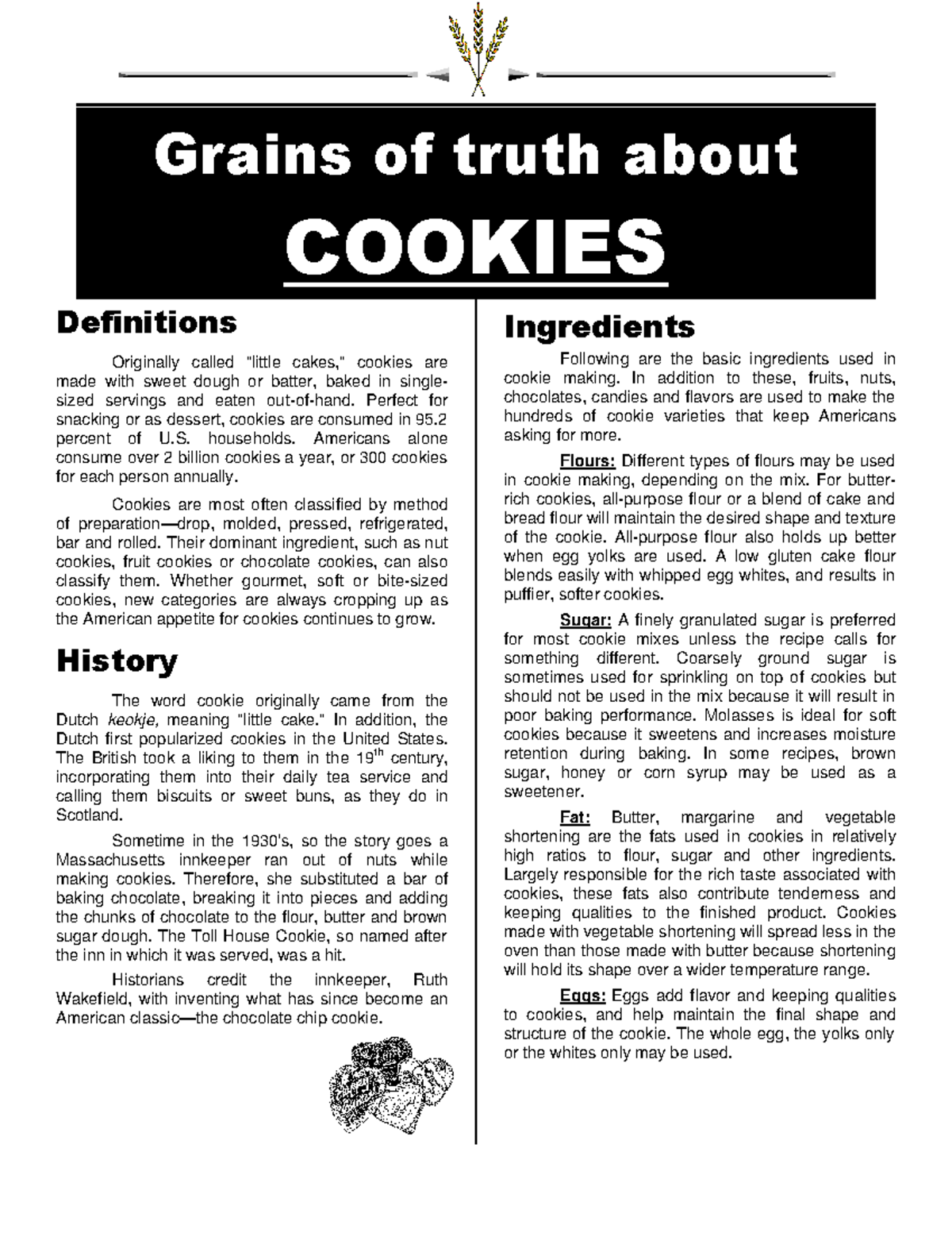 Grains of truth about Cookies Definition - Grains of truth about ...
