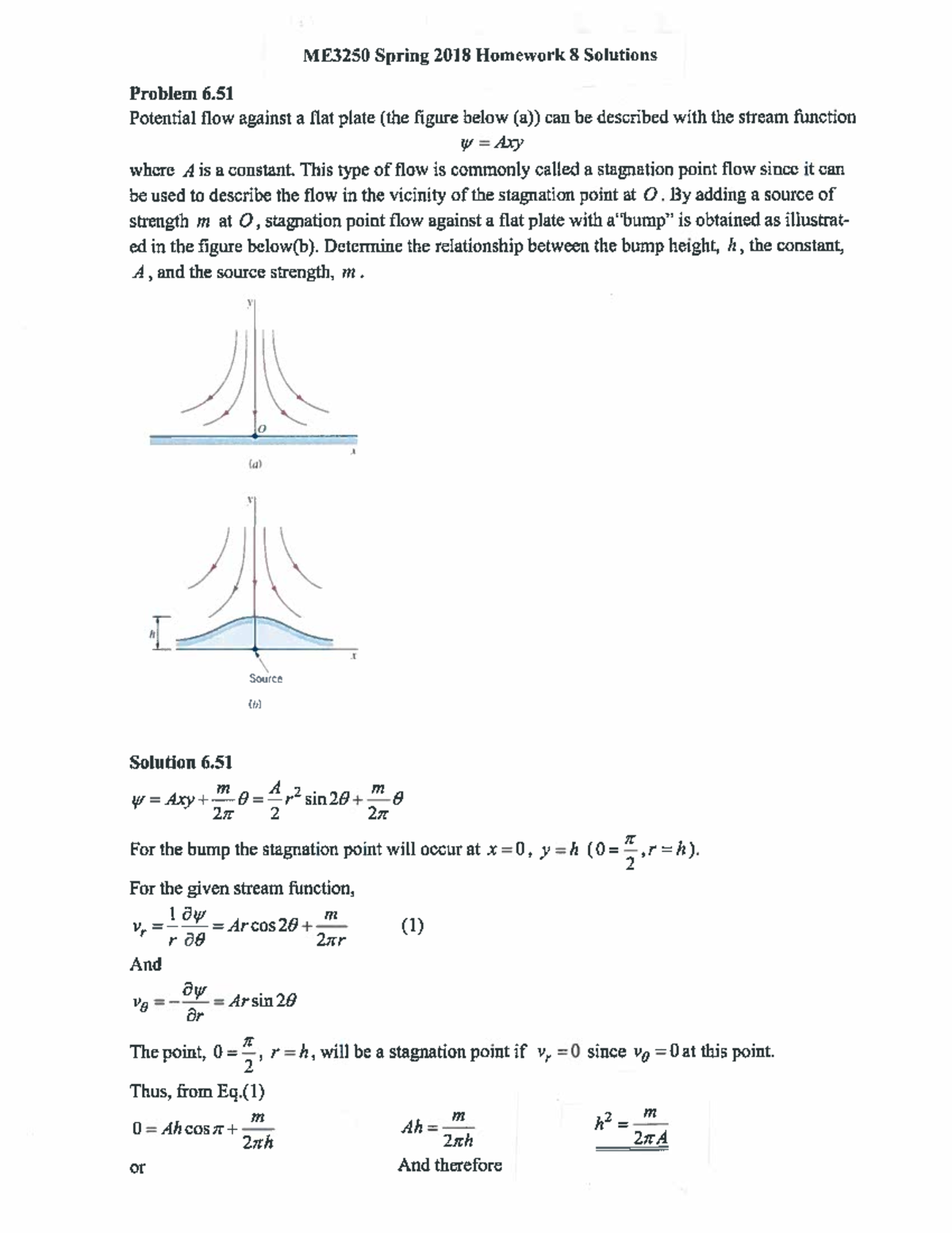ME 3250-S18 HW#8 Sol - Solutions from course textbook homework set 8 ...