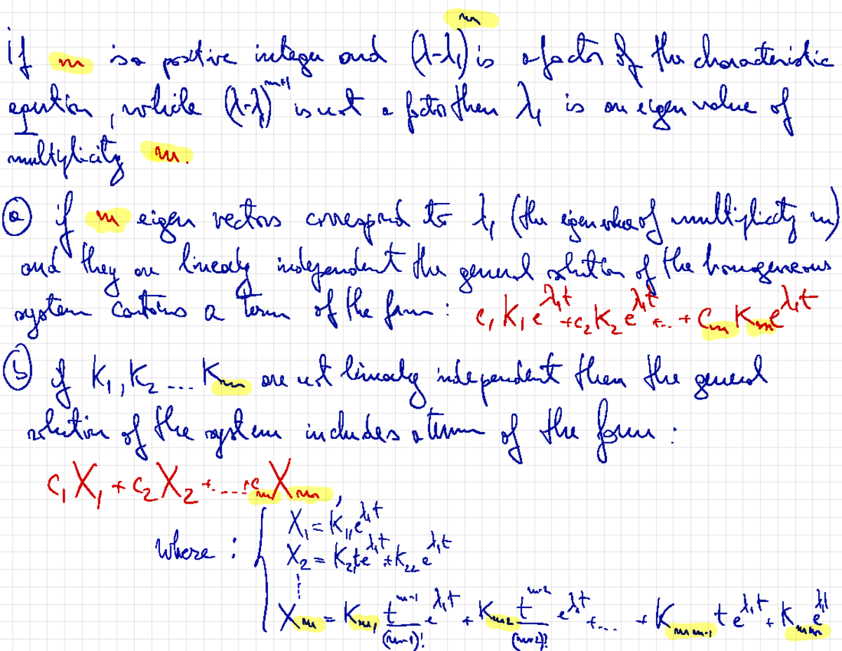 Lecture 24-25 - if m isa positive integer and A-dÑis after if the ...