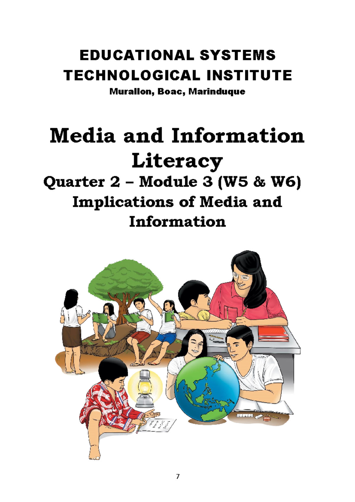 Ilide - mil - EDUCATIONAL SYSTEMS TECHNOLOGICAL INSTITUTE Murallon ...