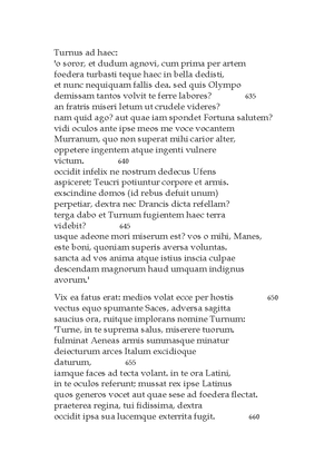 Aeneid Final Translations - Aeneid Book 12 Final Set of Translations ...