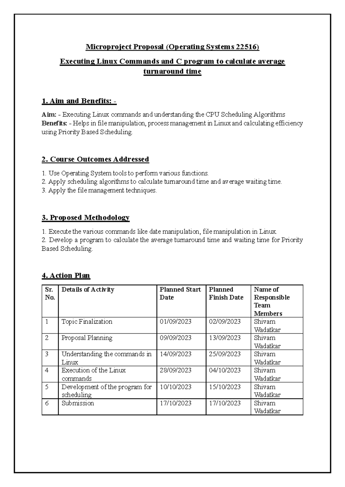OSY Proposal - Gggt - Microproject Proposal (Operating Systems 22516 ...