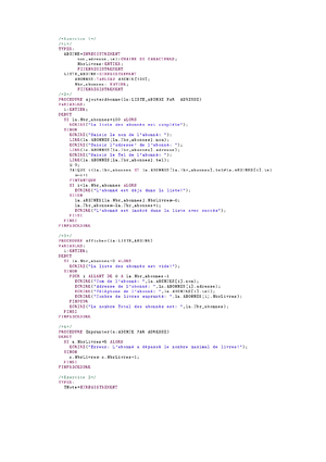 Cours partie 4 - chapitre 4: les fonctions et procédures - 1 ...