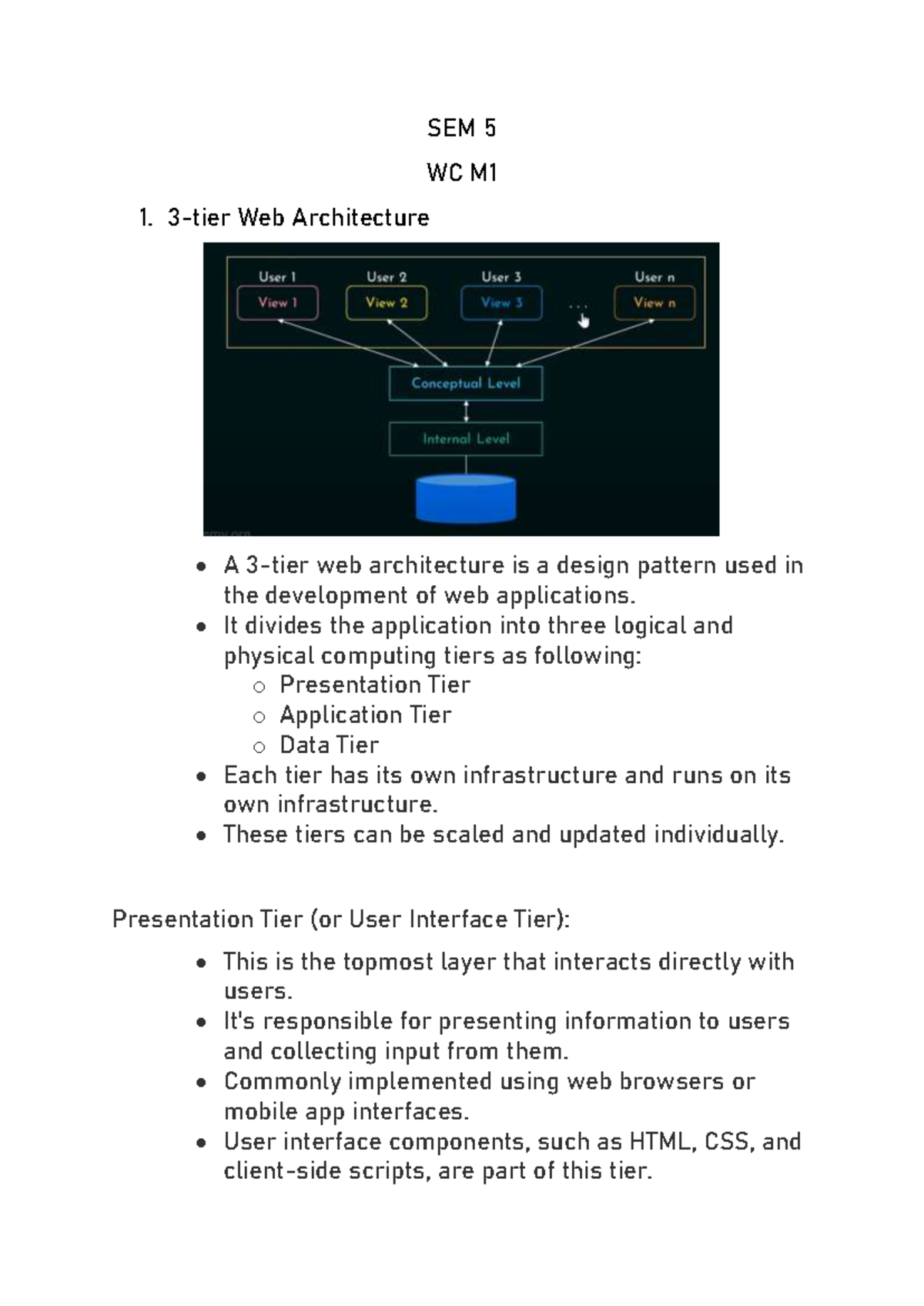 WC M1 SEM5 - Web Computing M1 SEM5 (MU- Mumbai University) - SEM 5 WC M ...