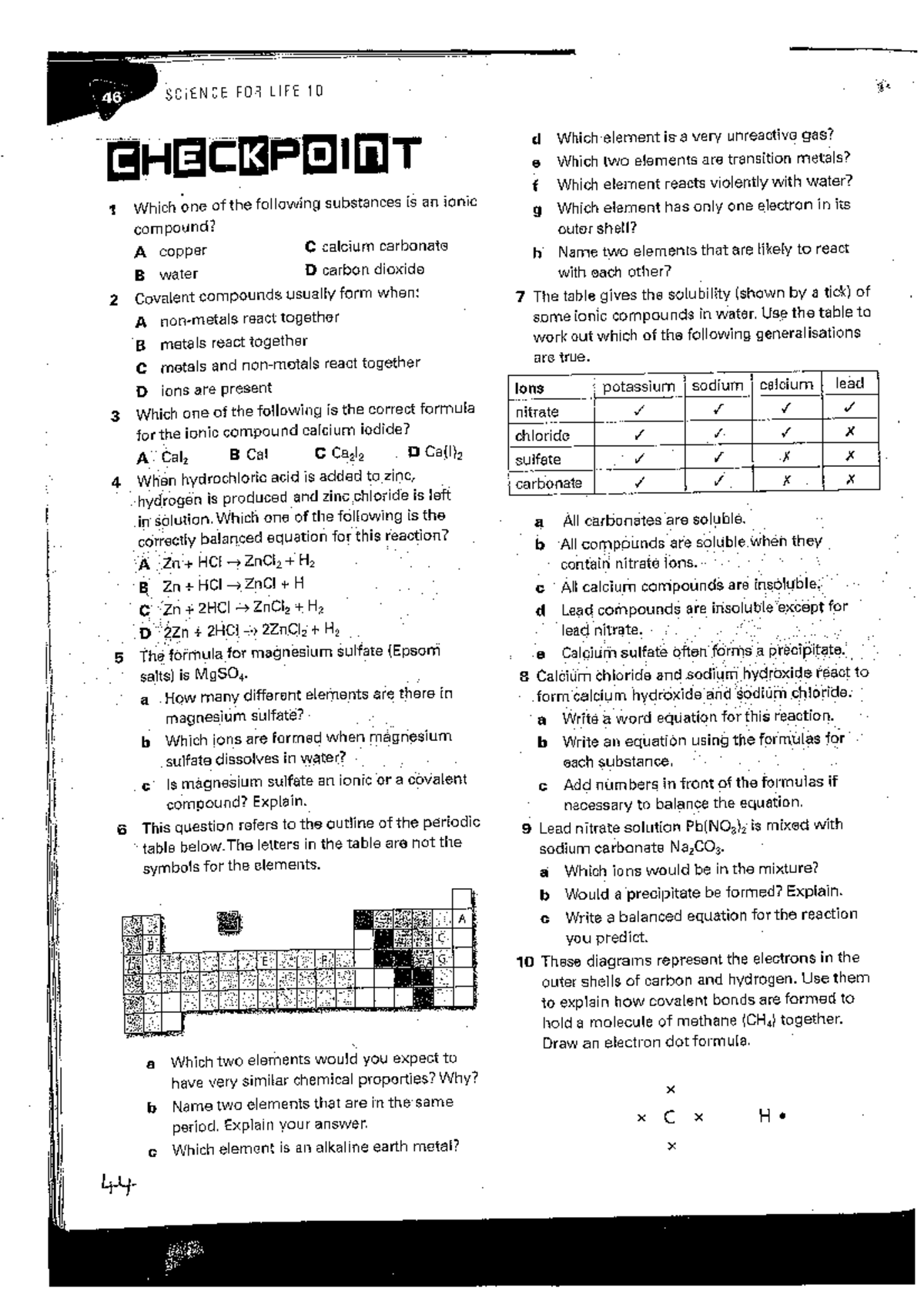Year 10 worksheet 1-040920202018 21 - Studocu