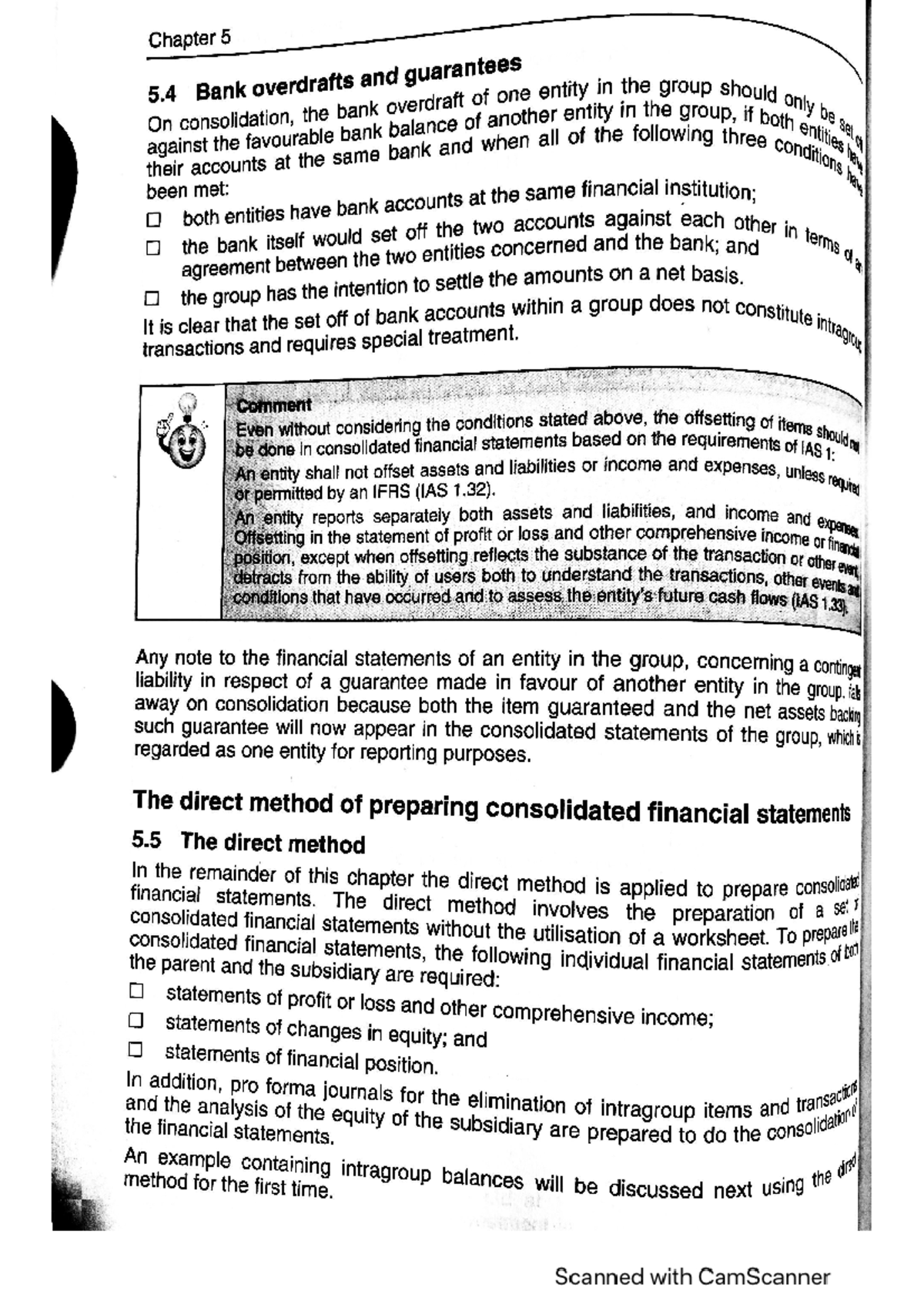 Group - Basic consolidation example - Ex5 1 - Bachelors of Accounting ...