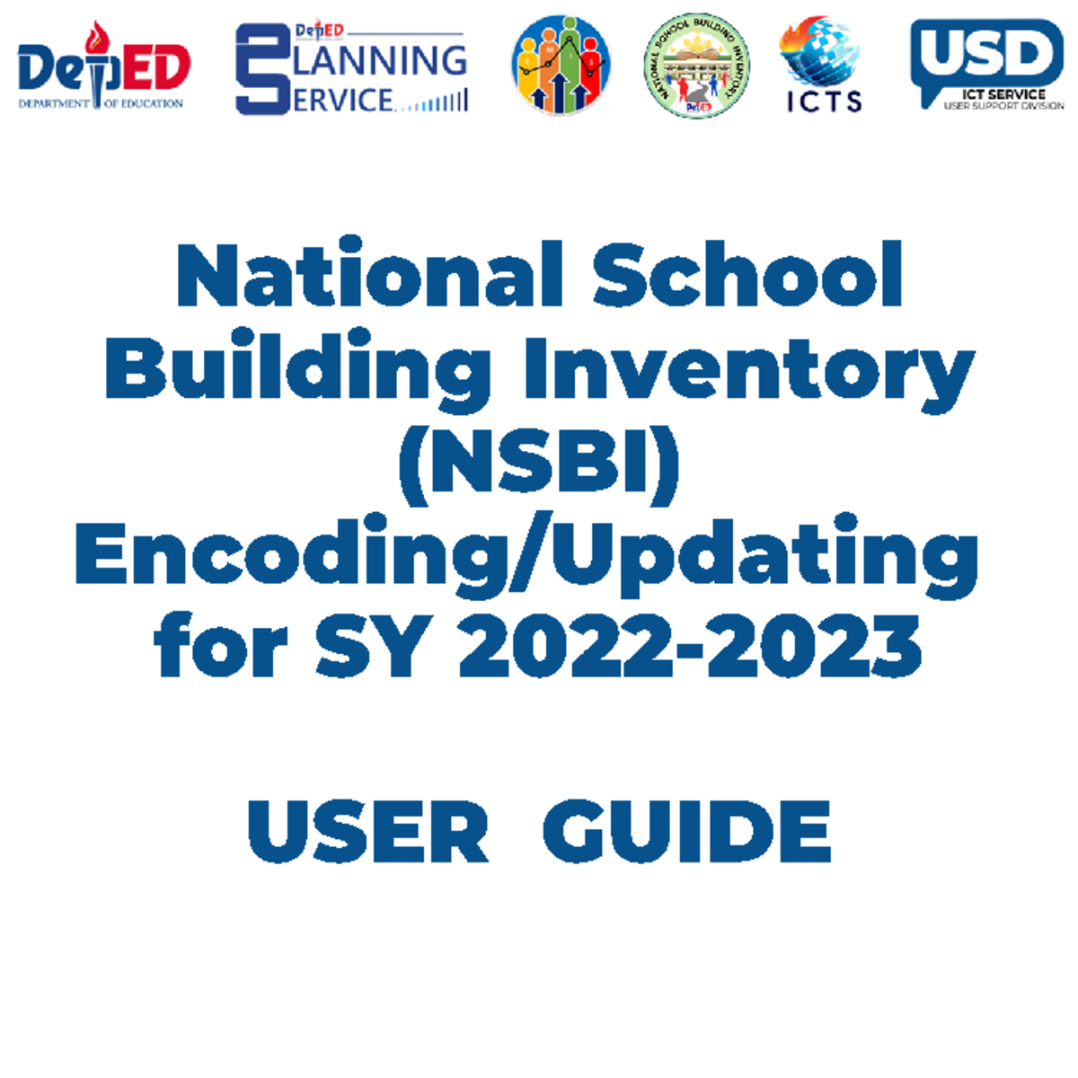 NSBI-2022-2023 USER Guide - I. CONTENTS: I. Important Updates II ...