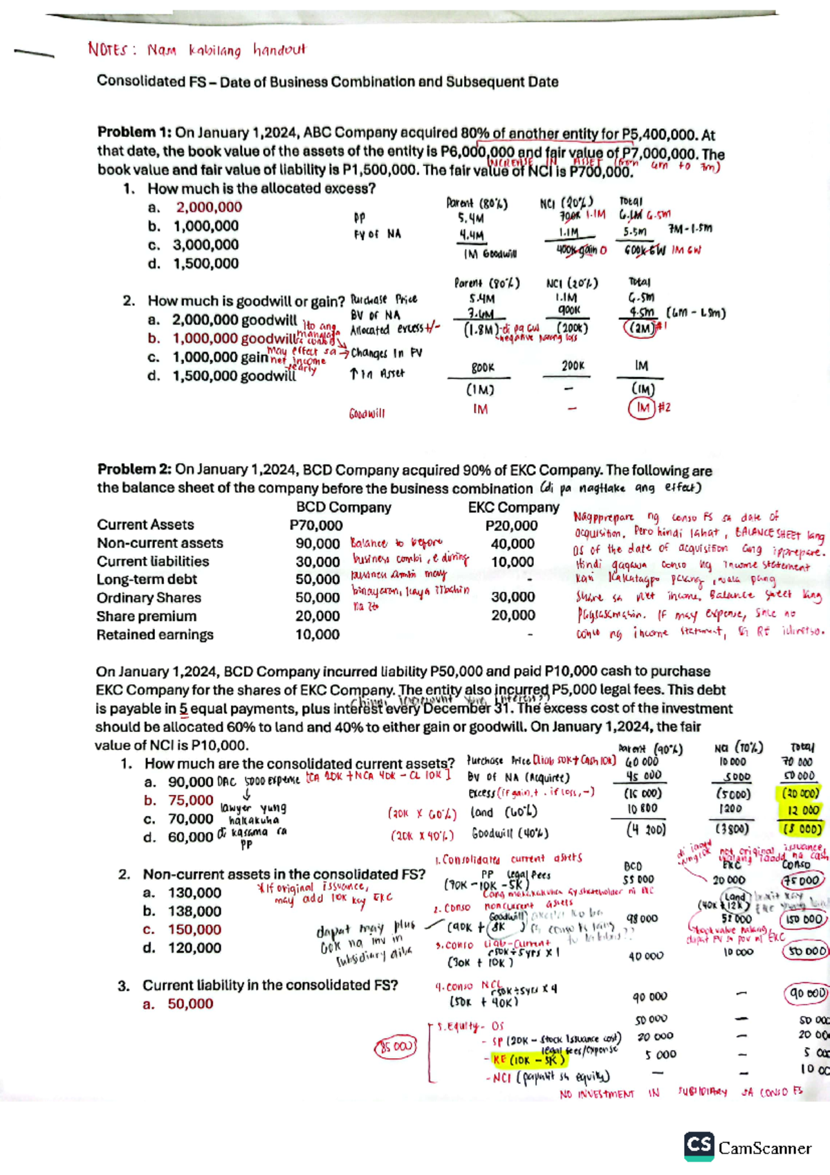 AFAR lecture notes - BS Accountancy - Studocu