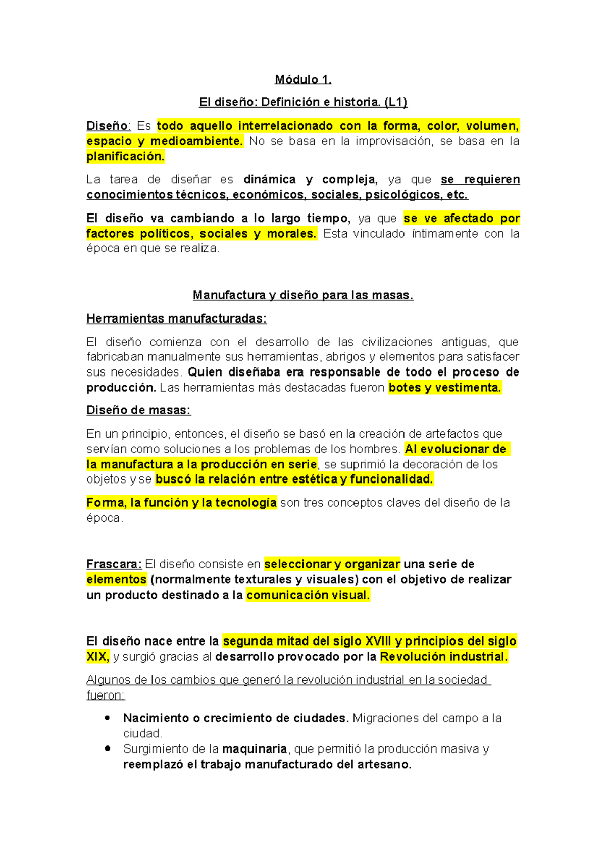 DDCV I - Resumen M1 y M2 - . - Studocu