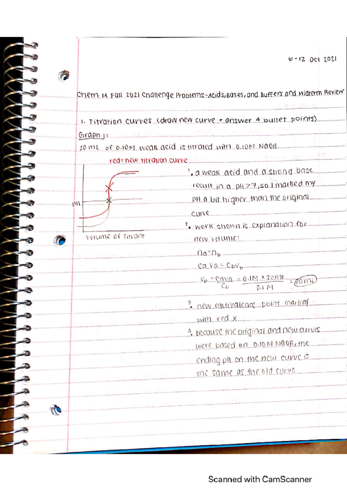 CHEM 1A Midterm Study Guide - CHEM 1A - Studocu
