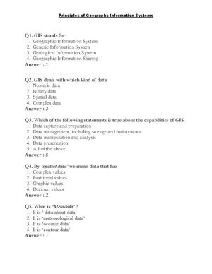 GIS Practical No 1 bscit - Practical No. 1: Aim: Creating and managing vector data: Adding ...