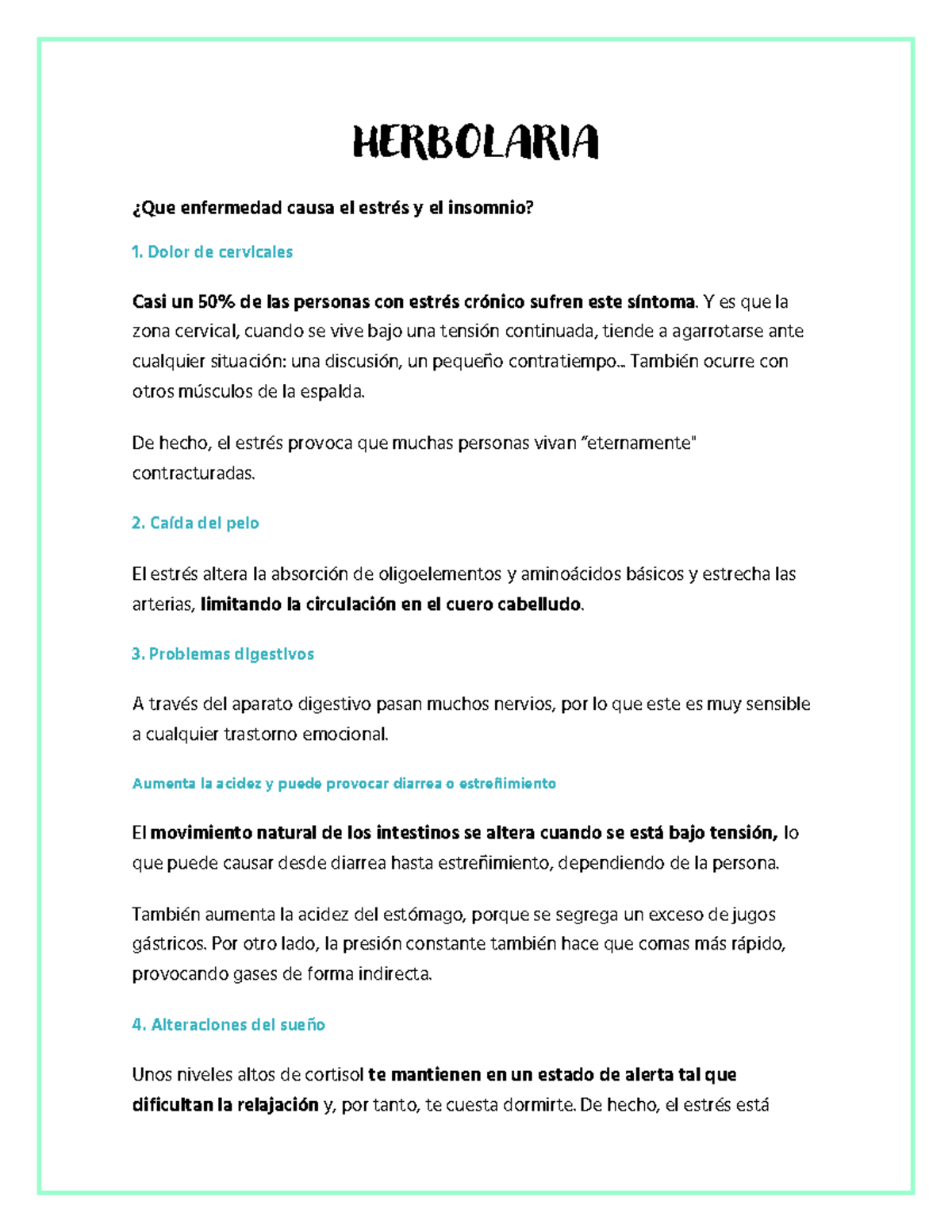 El uso correcto y tipos de la herbolaria y metodos de preparacion ...