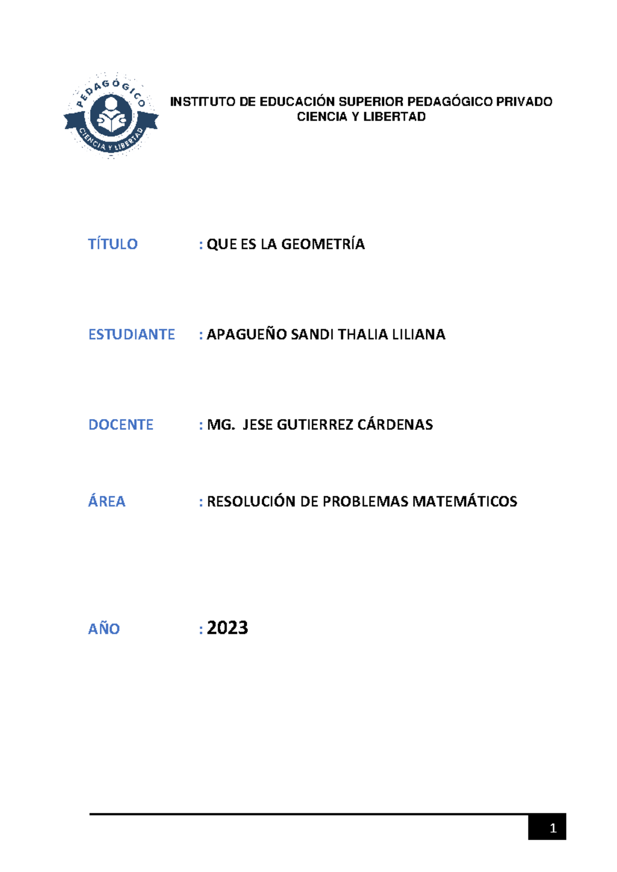 La Geometría - Ayuda mucho a resolver los problemas matemáticos ...