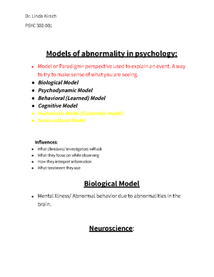PSYC 302 Stress Disorders - Acute Stress Disorder Stress and Arousal ...