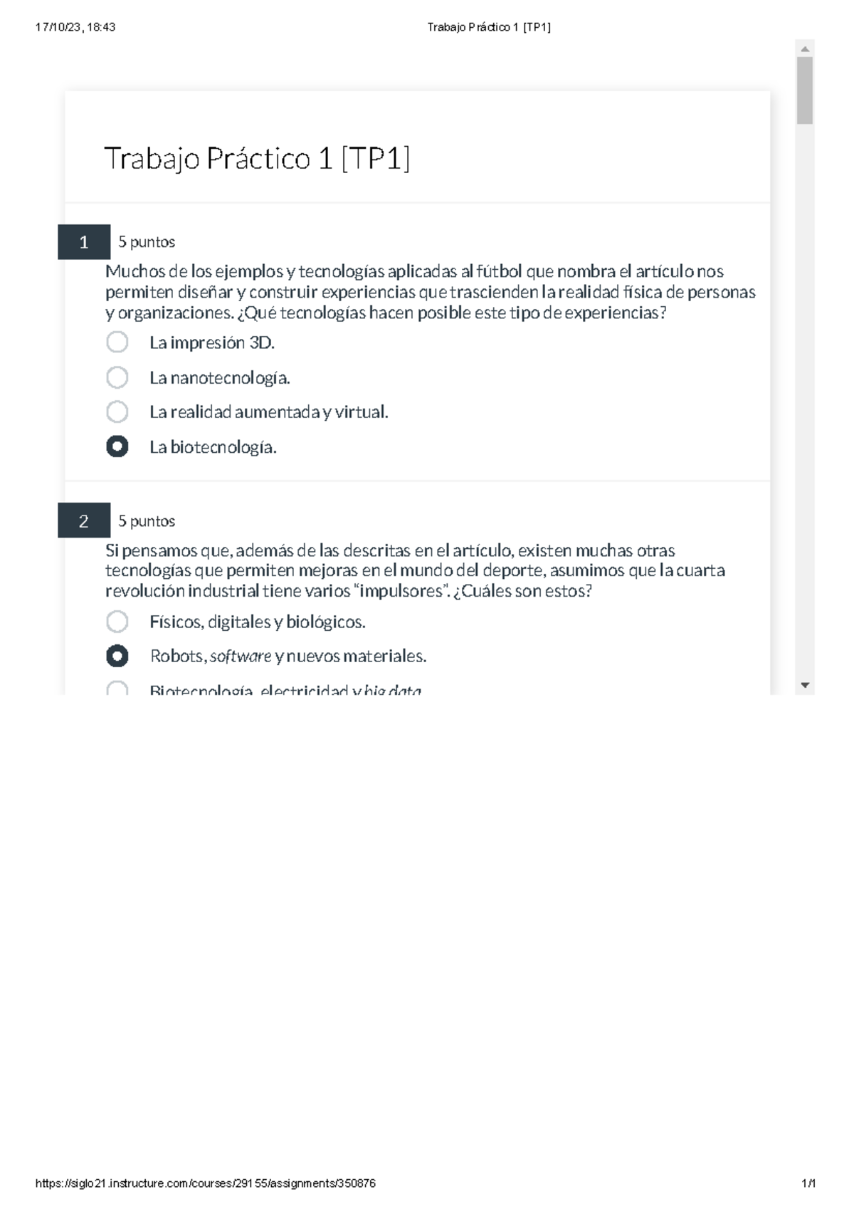 Trabajo Práctico 1 [TP1] - 17/10/23, 18:43 Trabajo Práctico 1 [TP1 ...