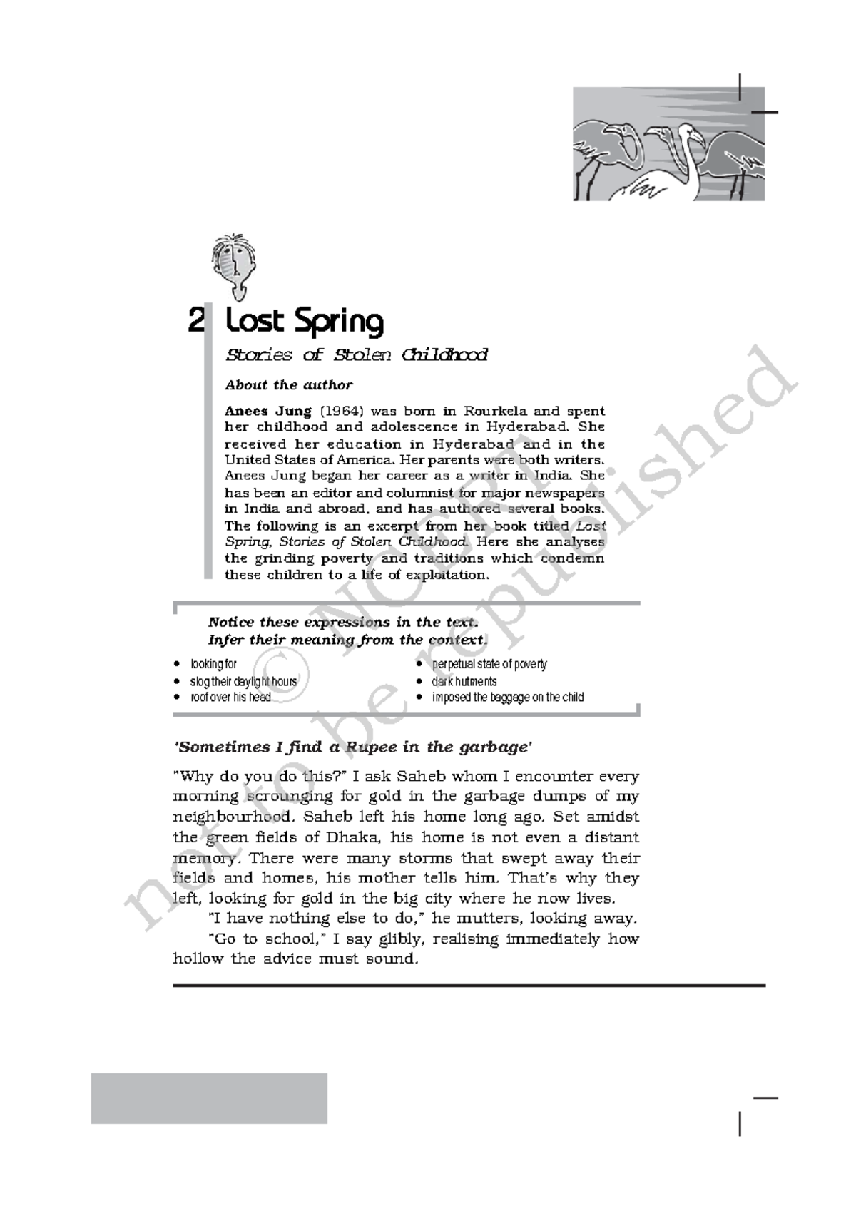 Lost spring class 12 english - Lost Spring/ Lost SpringLost Spring Lost ...