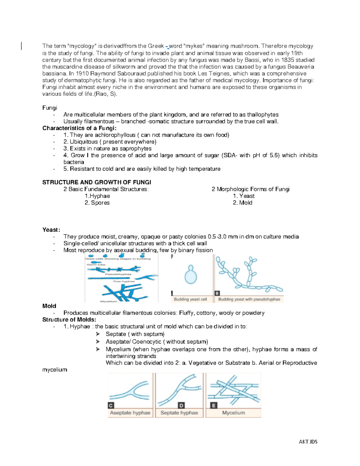 MYCO-VIRO - Myco viro - The term "mycology" is derivedffrom the Greek word - Studocu