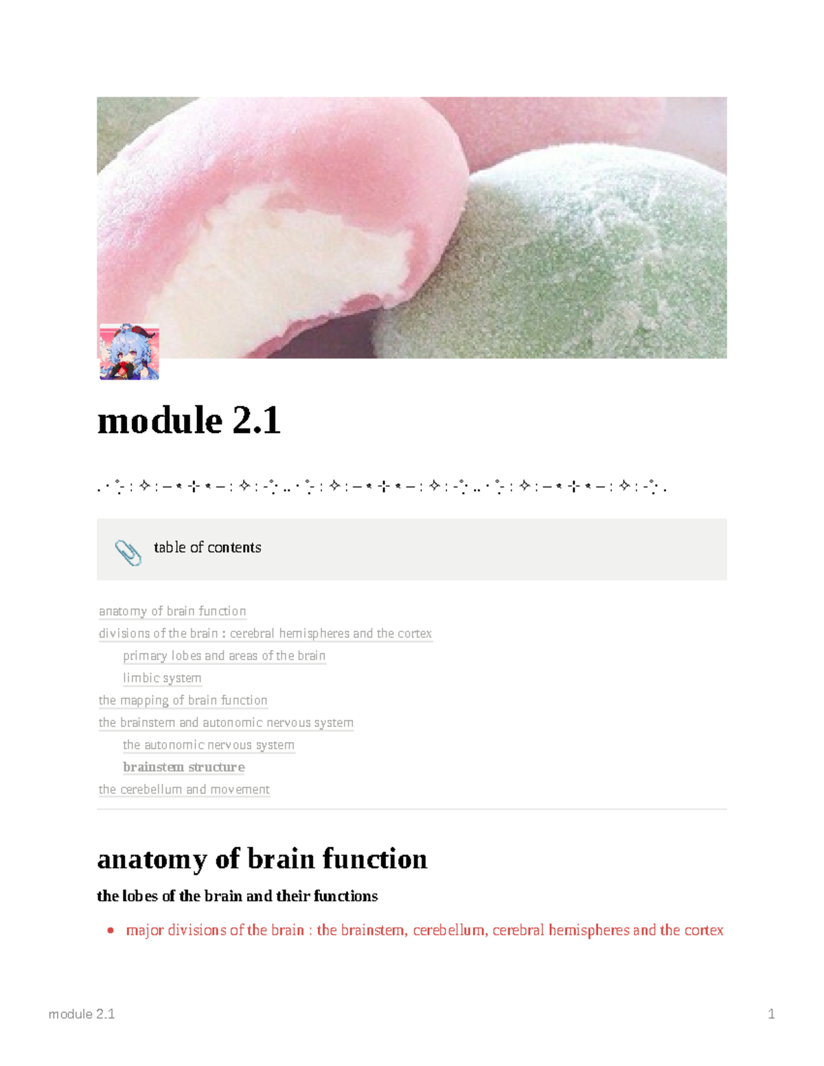 Module 2.1 Notes - module 2. . ⋅ ̣̊- : : – ⭒ ⊹ ⭒ – : : - ̣̊⋅ .. ⋅ ̣̊ ...