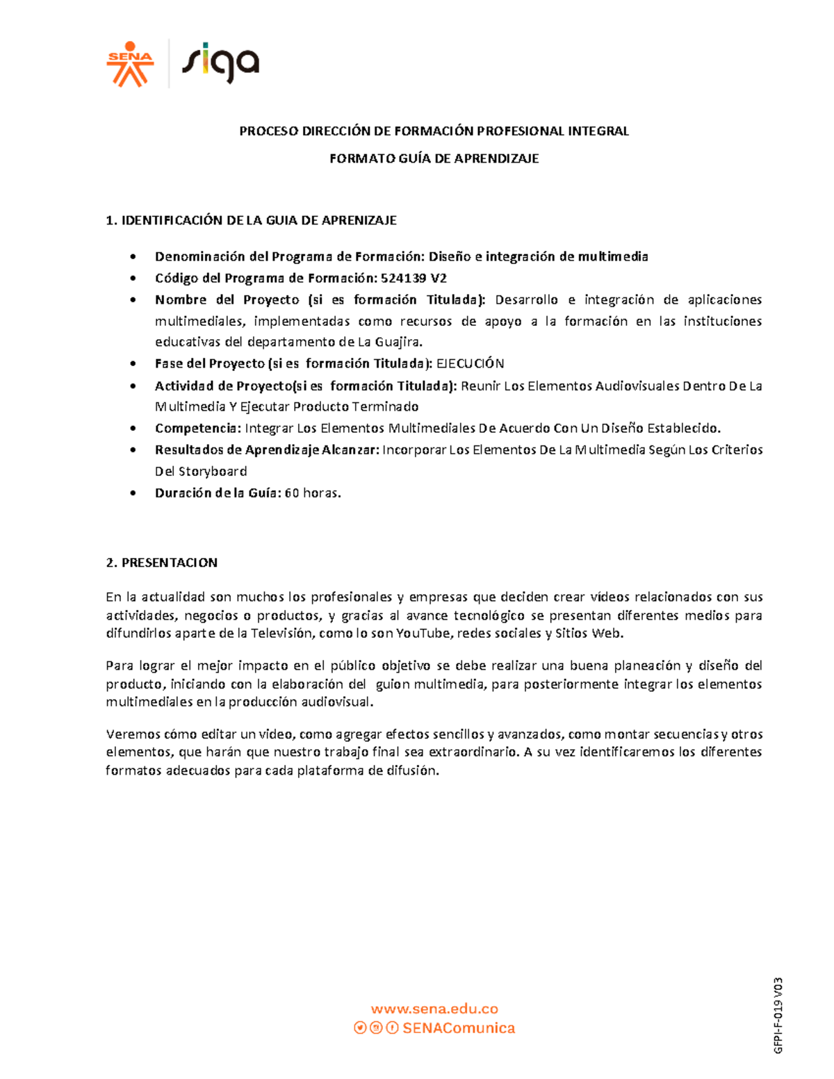 Guia de Aprendizaje Premiere C2 Parte 2 (C) - PROCESO DIRECCI”N DE FORMACI”N PROFESIONAL ...