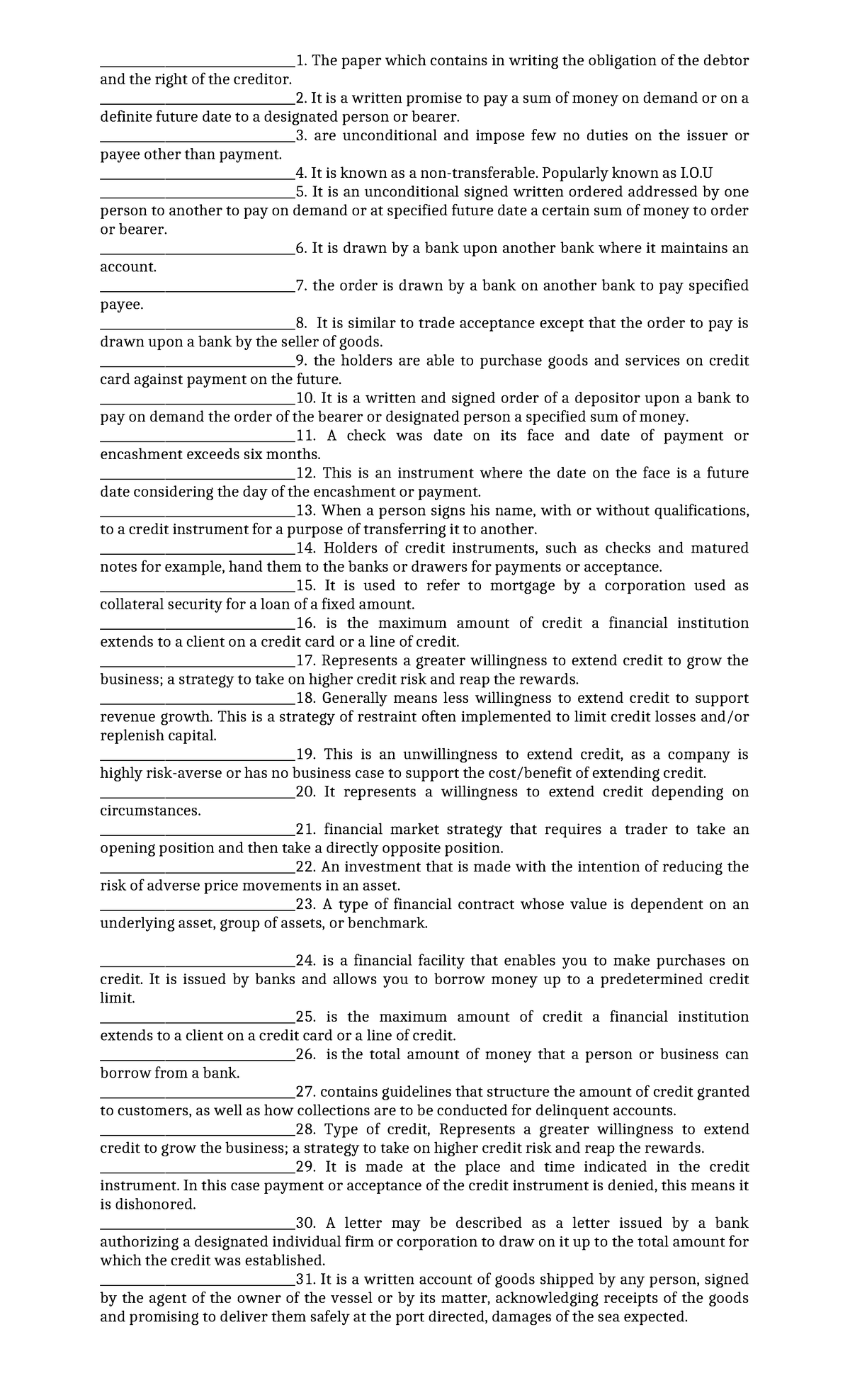 Exams - NOTES - _________________________________1. The paper which ...