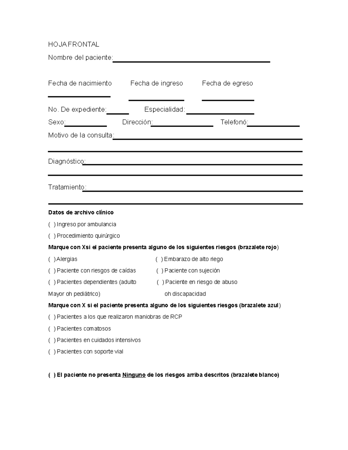 HOJA Frontal 1 - Trabajo para aprender las características de un ...