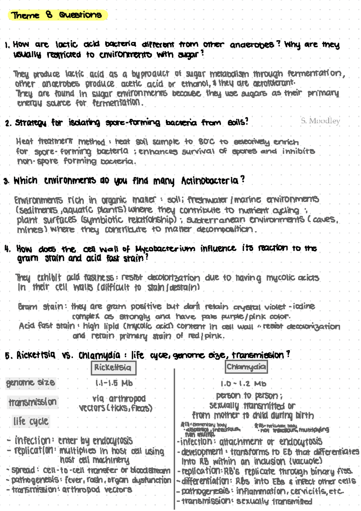 T8 9 Exercises + MCQs 2 - Themes questions - S. Moodley Theme 8 ...