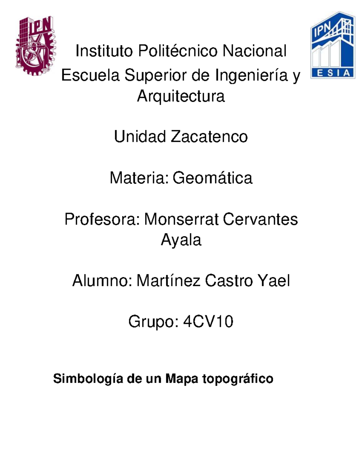 Simbologia de un mapa topografico - tuberias y canales - Instituto ...