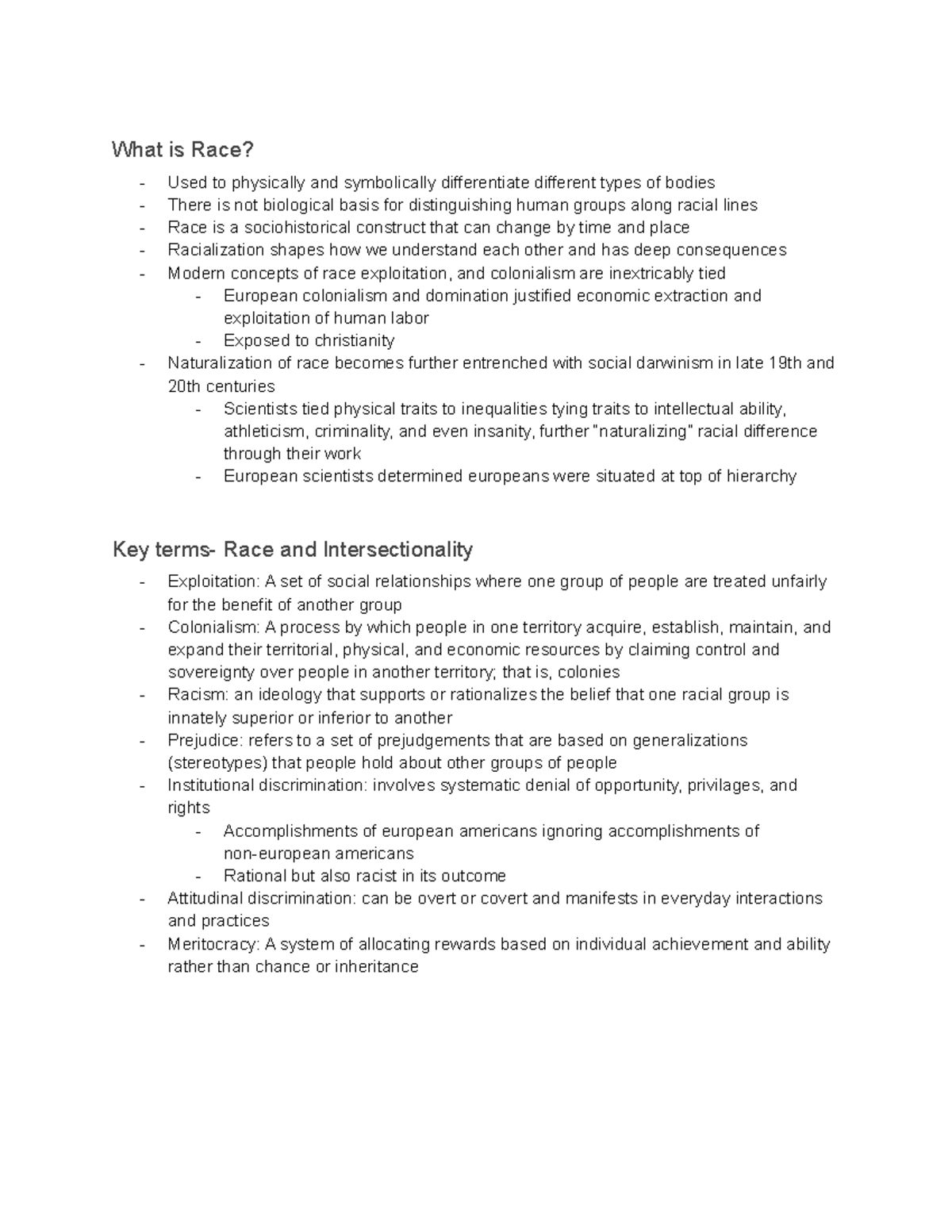 Week 6 Lectures - Covers all of the topics in week 6 of Introduction to ...