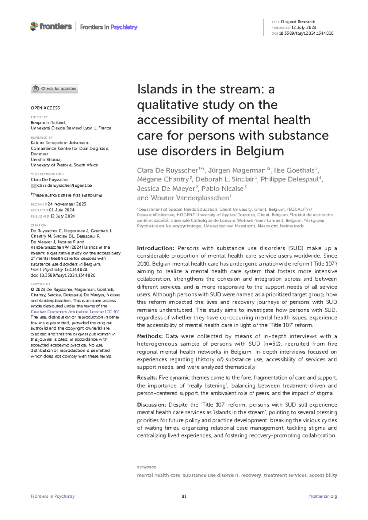 Tekst 2 - Islands in the stream a qualitative study on the a - Islands ...