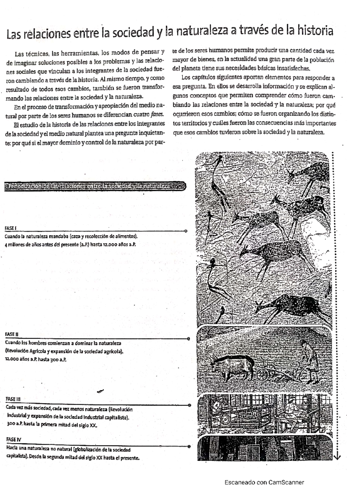 Periodización sociedad - naturaleza - Historia Curso de ingreso - UNLaM ...