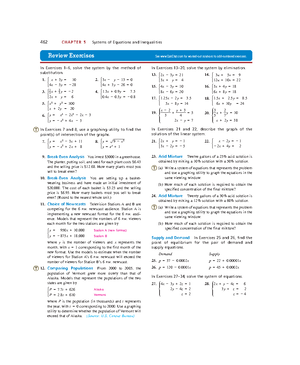 Math work-8 - Math work - Review Exercises 683 Review Exercises See ...